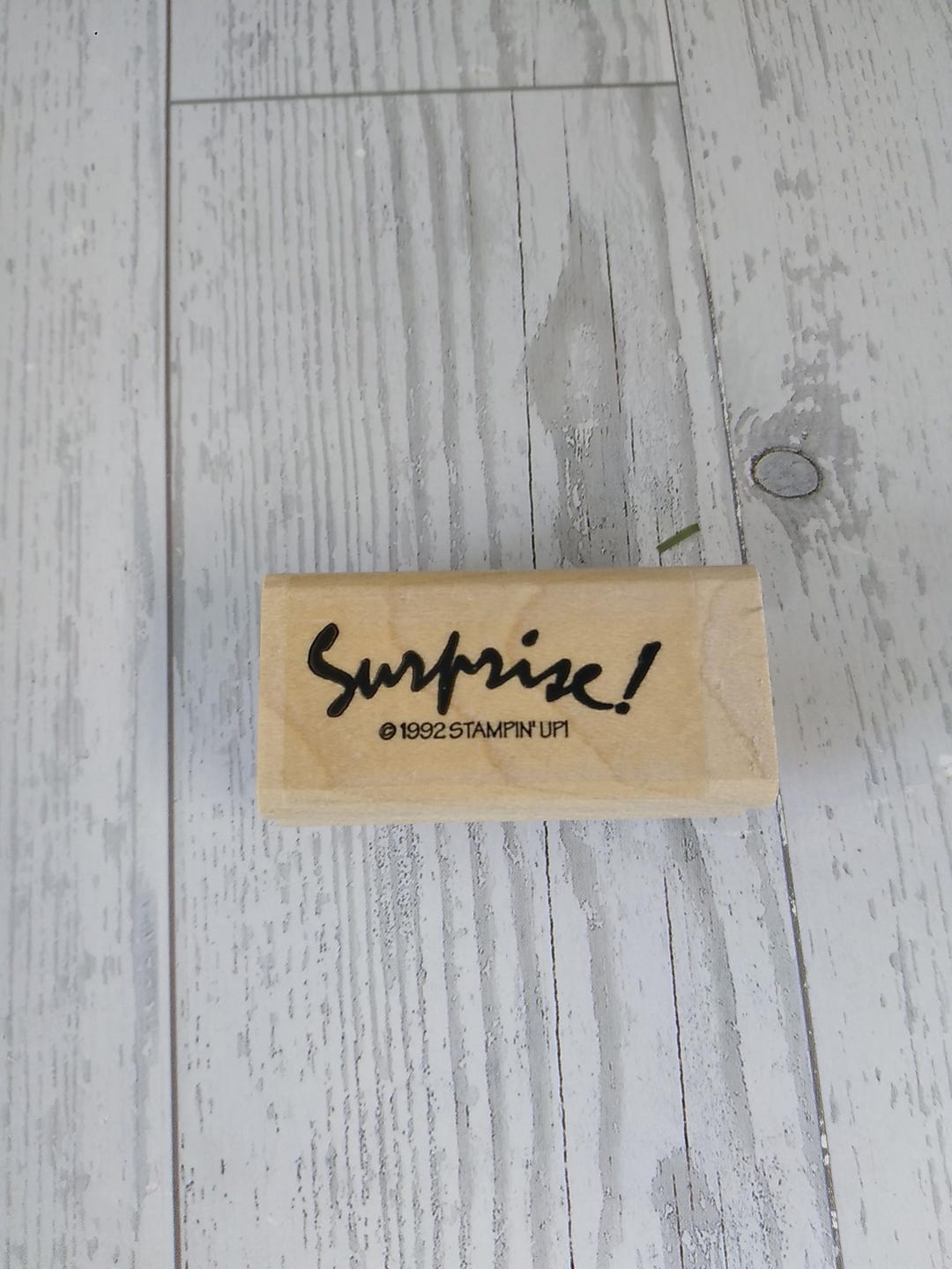 Stampin Up, Surprise Rubber Stamp - Etsy