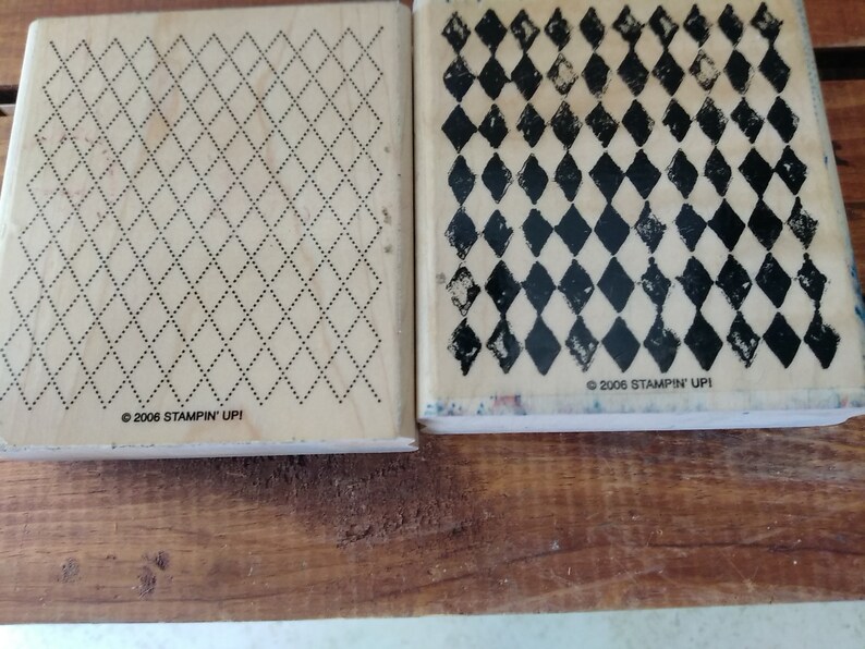 Stampin' Up, Background, Rubber Stamps - Etsy