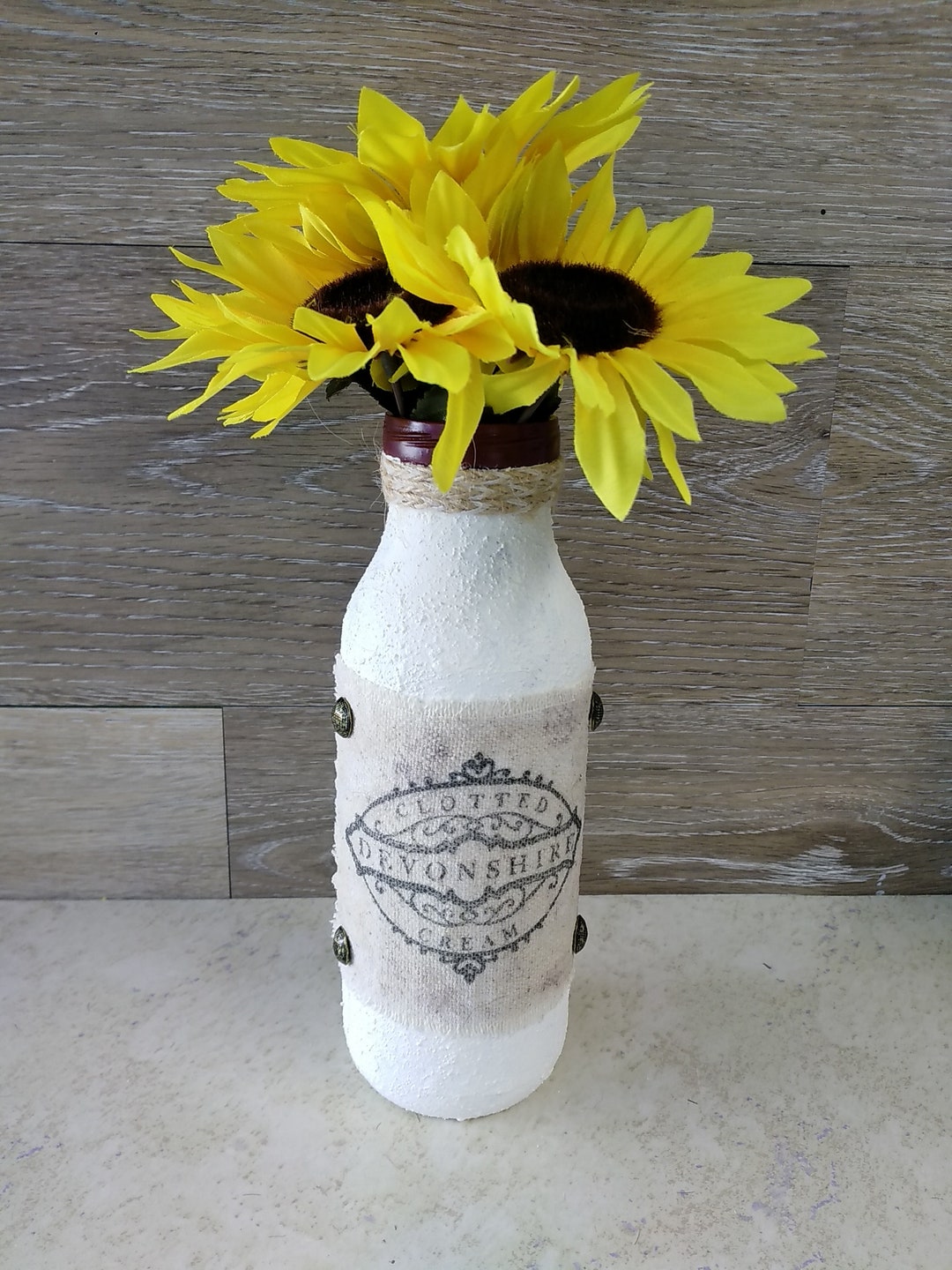 Glass Jar Decoupage, Trash to Treasure - Etsy
