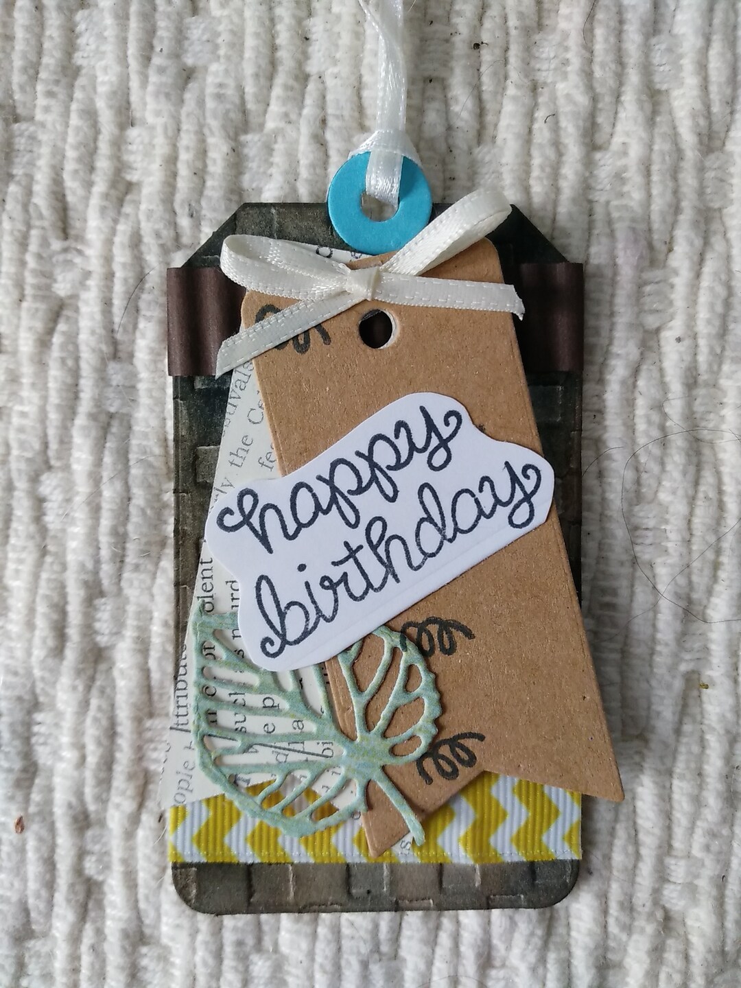 Happy Birthday Tag Card, Tag Card, Gift Tags - Etsy