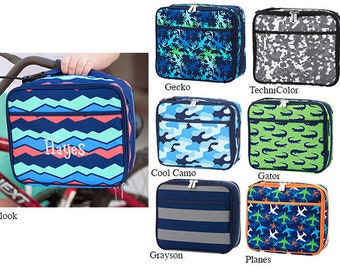Kids Personalized Lunch Box Kids Monogrammed Lunch Box | Etsy