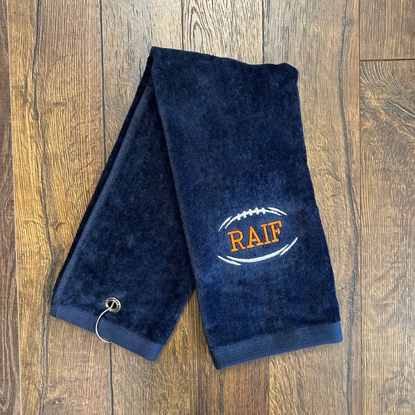 Football Towel - Etsy