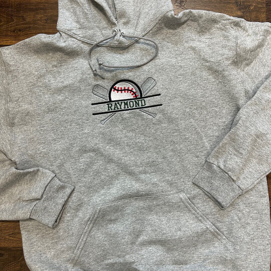 Custom Baseball Team Hooded Sweatshirt - Etsy