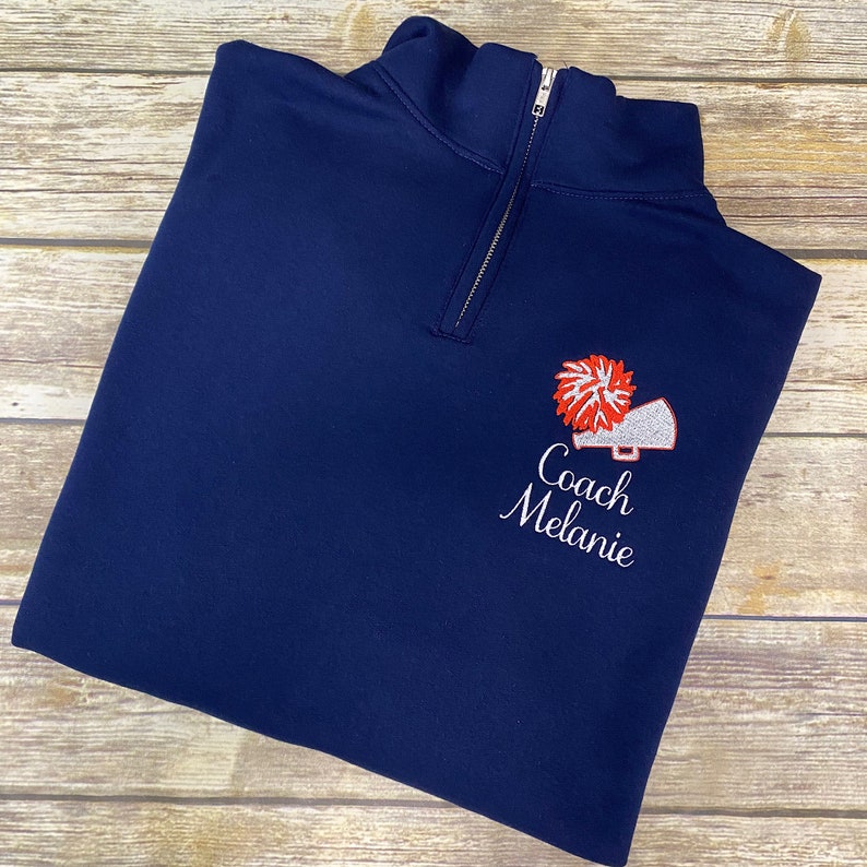 Cheer Coach Personalized Pullover Sweatshirt - Etsy