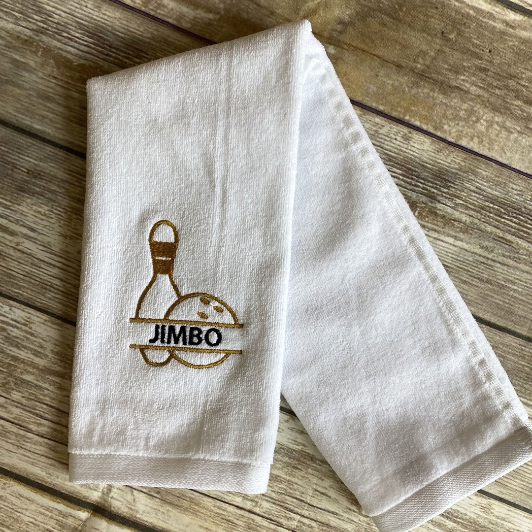 Personalized Bowling Towel - Bowling Team Towel - Bowling League Towel ...