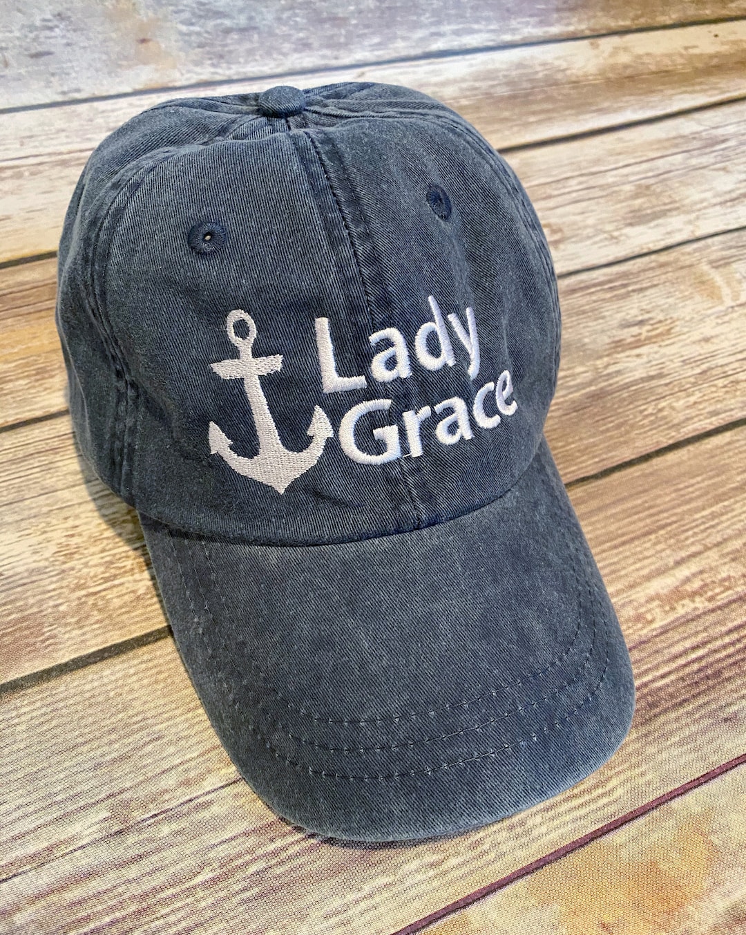 Custom Boat Name Baseball Hat - Personalized Boat Baseball Hat - Boat ...