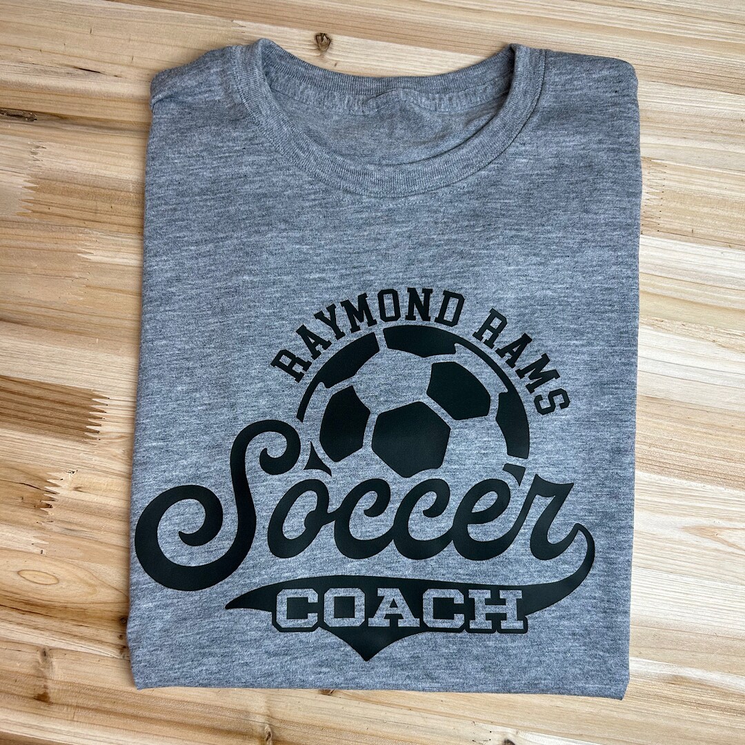 Custom Soccer Coach Team Short Sleeve Shirt - Etsy