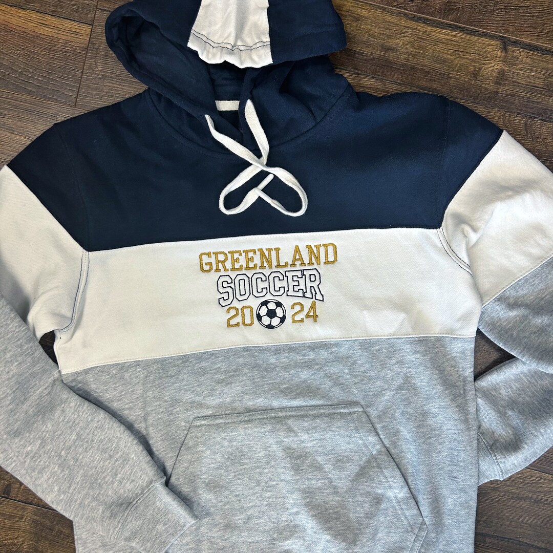 Custom Soccer Team Hooded Sweatshirt - Etsy