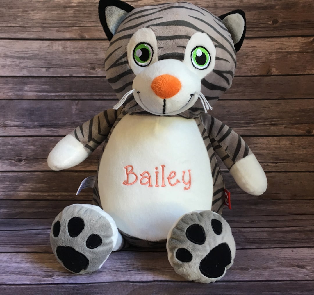 SALE Personalized Cubbie Stuffed Animal Personalized Baby Gift - Etsy