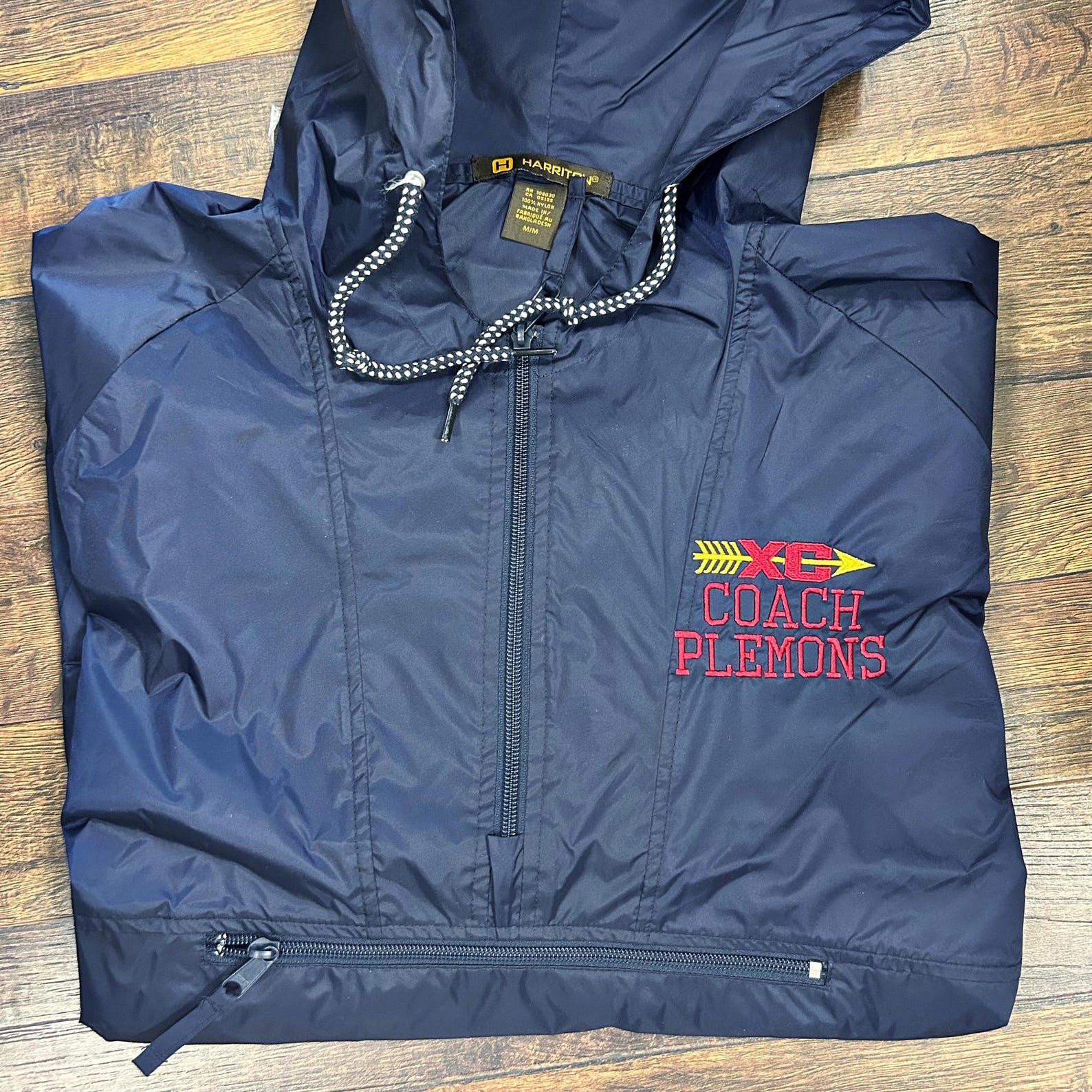 Coach’s Personalized Pullover Rain Jacket - Etsy