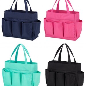 Monogrammed Carry All Tote Bag Personalized Carry All Tote - Etsy