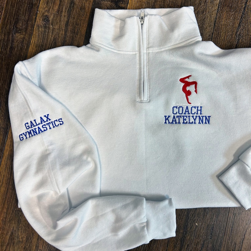 Gymnastics Coach Pullover - Etsy