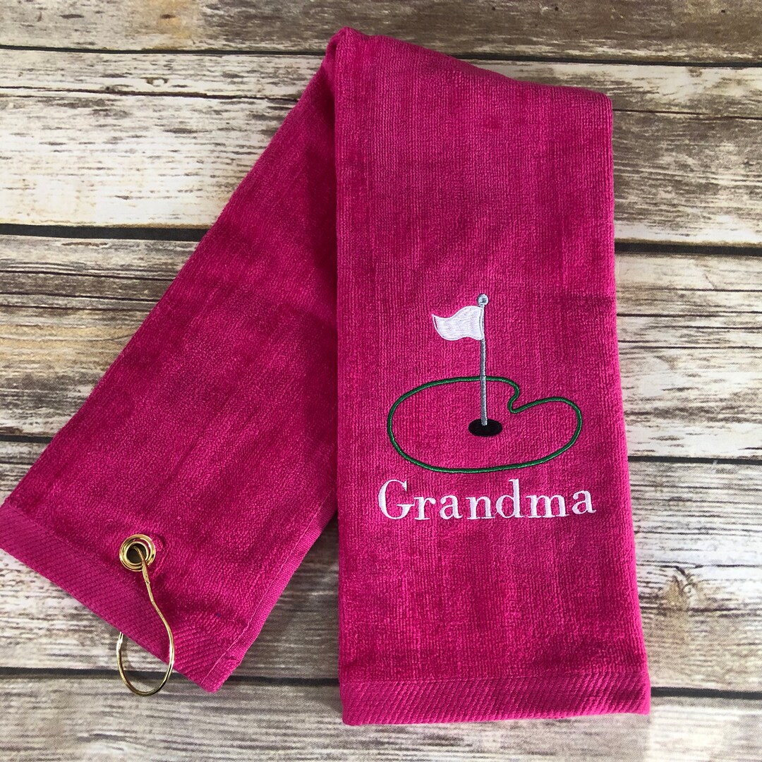 Grandma Golf Towel - Grandmother Golf Towel - Grandma Golf Gift ...
