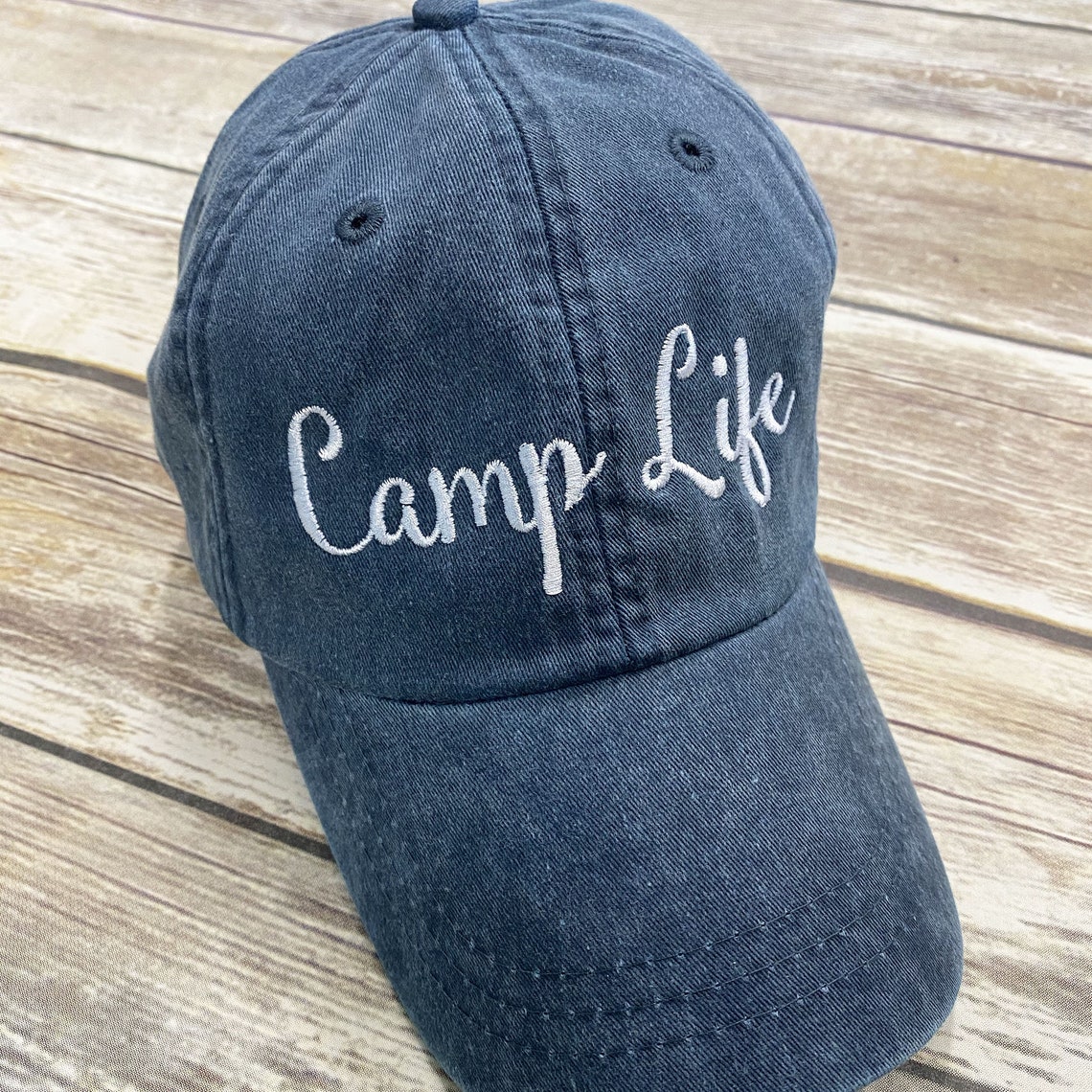 Camp Life Baseball Hat Camp Baseball Hat Camp Hair - Etsy