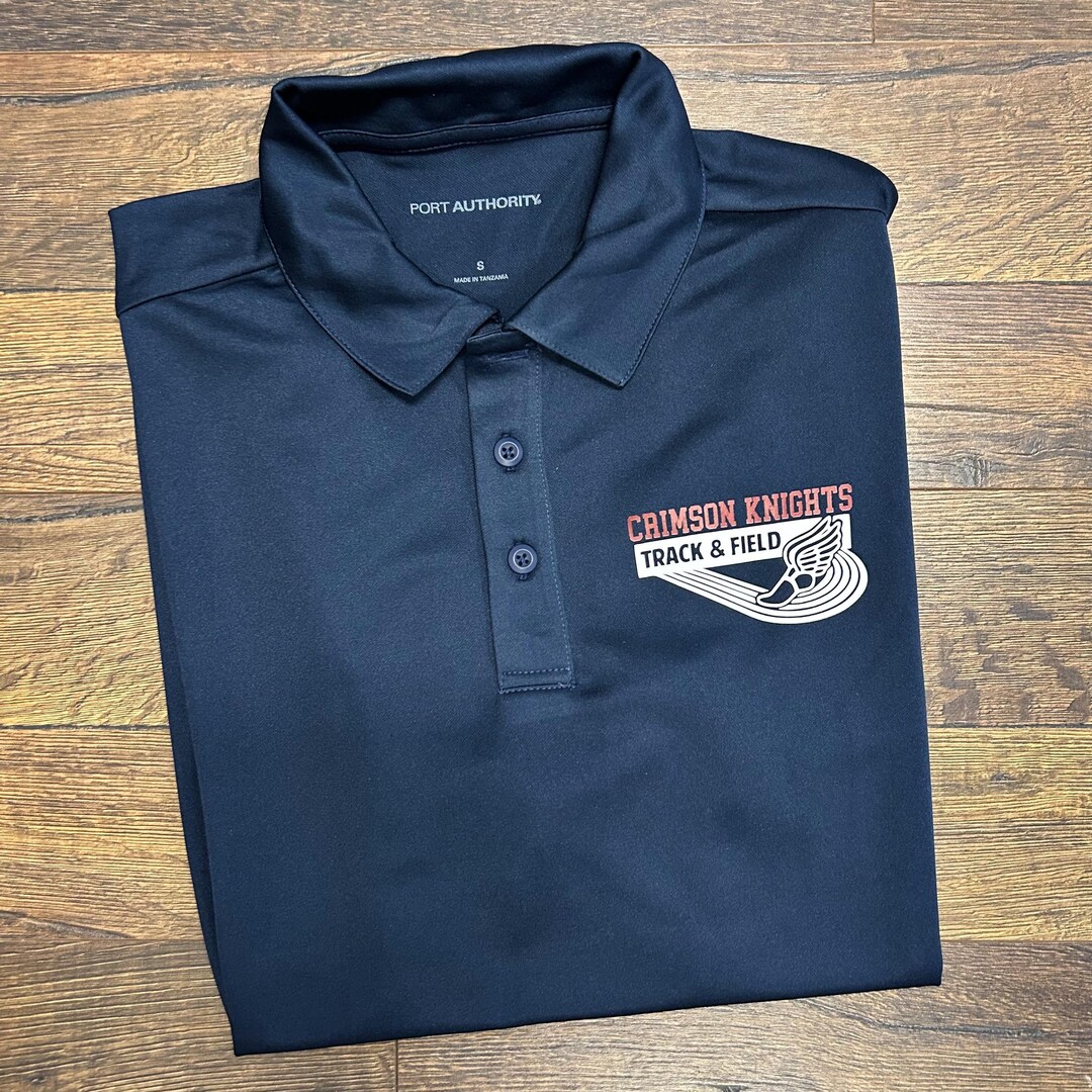 Personalized Track & Field Team Performance Polo Shirt - Etsy