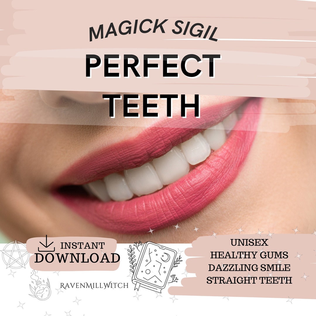 Perfect Teeth Sigil - Digital Download - Etsy UK