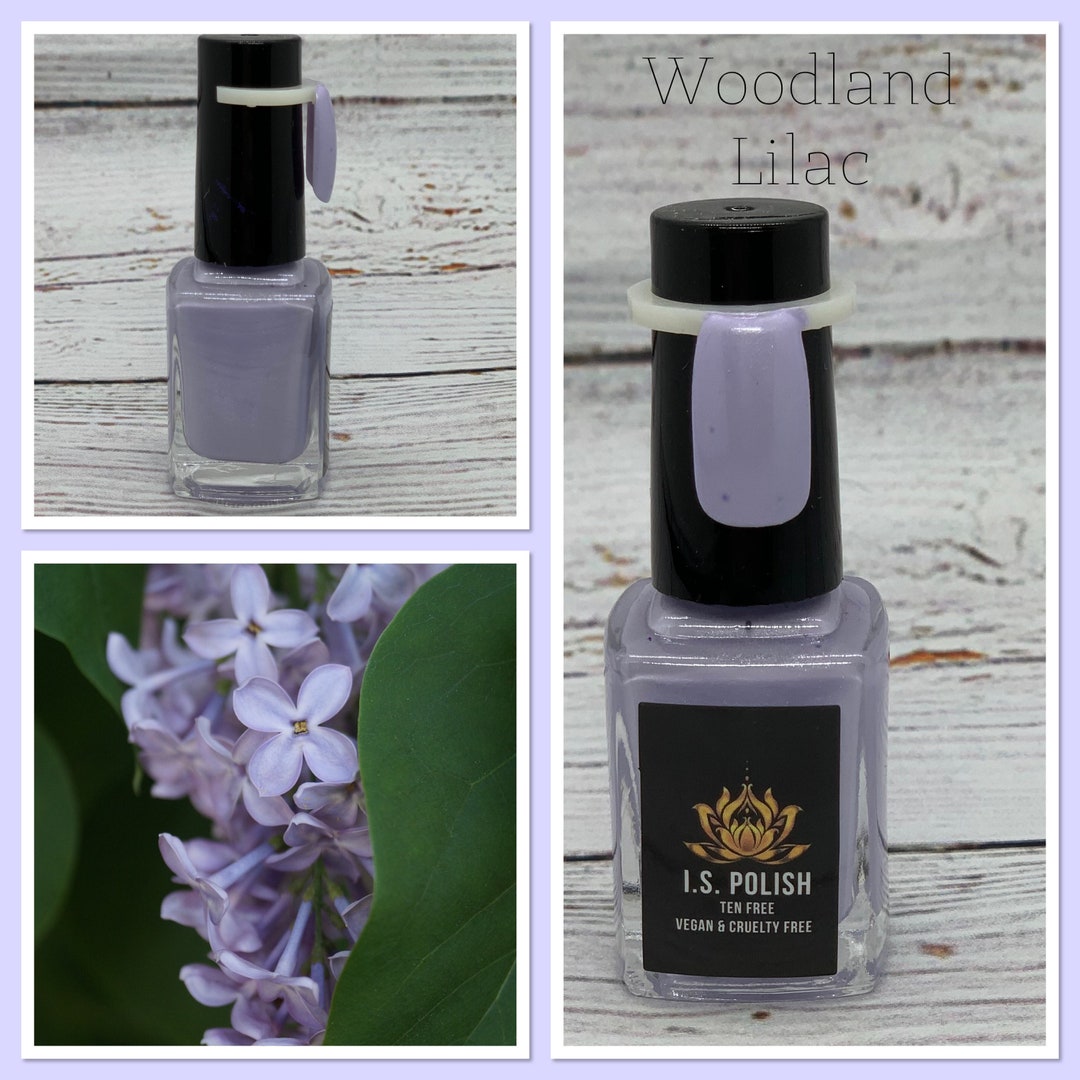 Woodland Lilac Light Purple Nail Polish Creme Purple Lilac - Etsy