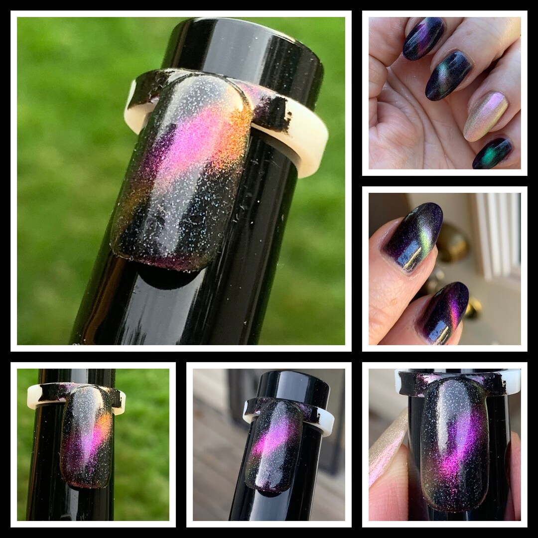 Cosmic Explosion Magnetic Topper Nail Polish - Etsy