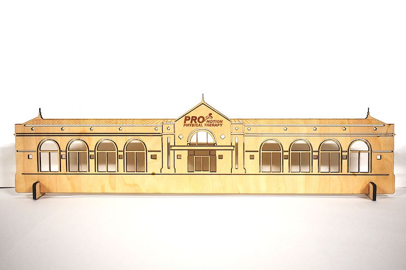 Custom Laser Cut Wood Business or Home Model Building - Etsy