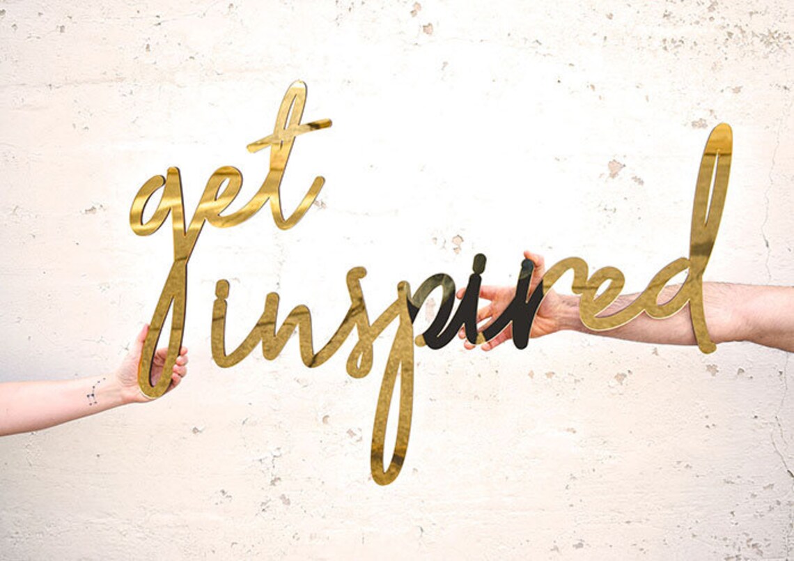 Gold Mirror Logo Lettering for Front Desk or Business Wall - Etsy