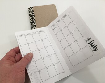 Pocket calendar | Etsy