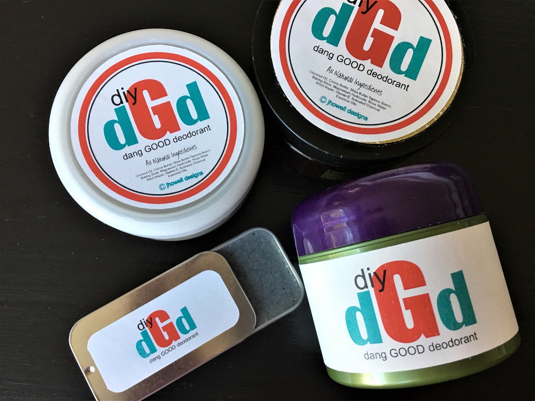 PRINTABLE Diy DEODORANT Labels - PDF, Silhouette, Jpg - Etsy