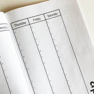 Printable Compact WEEKLY Pocket Planner - PRINTABLE Instant Download - Etsy