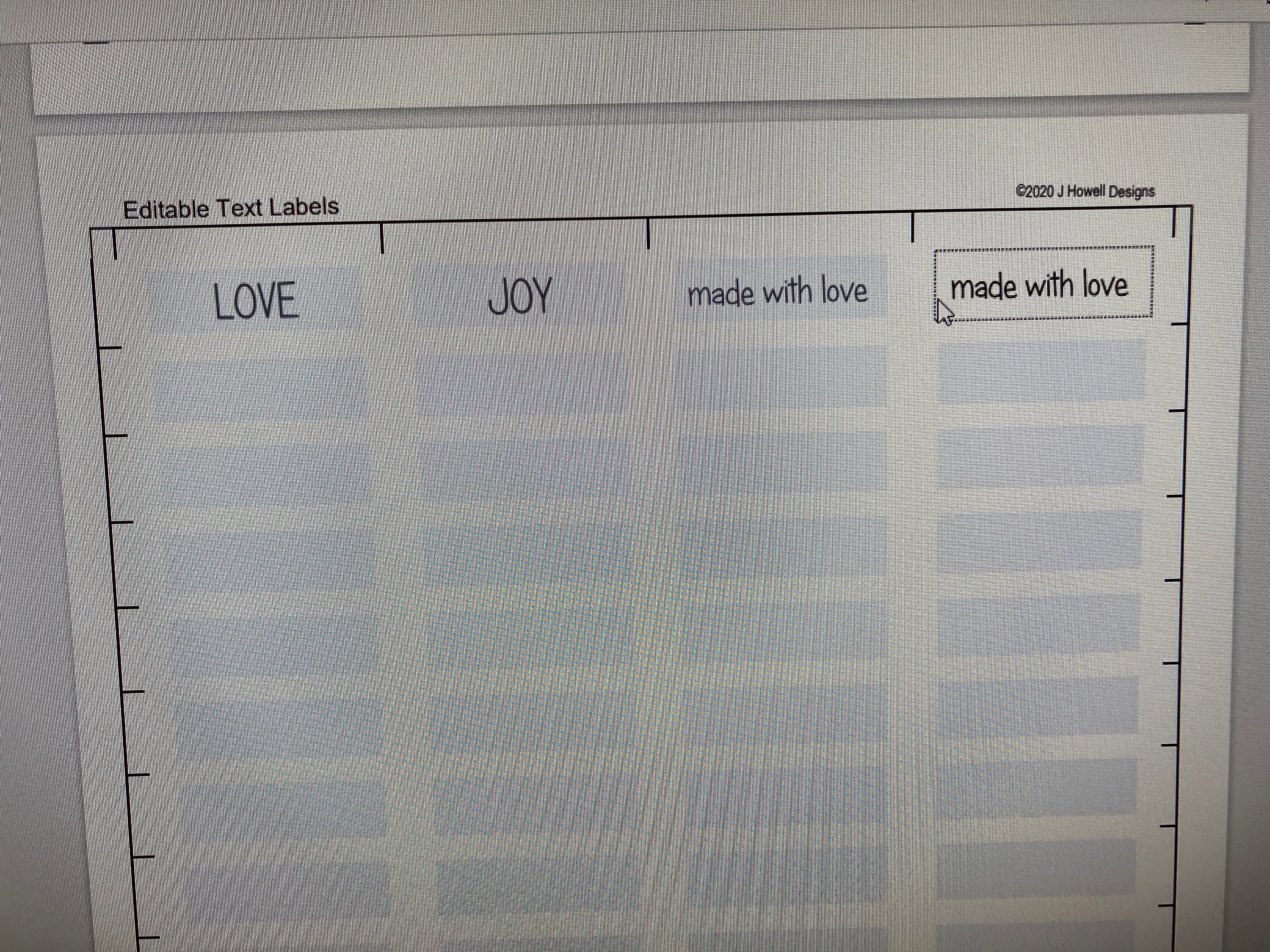 Printable Fabric Labels – Editable PDF – INSTANT DOWNLOAD – 4 Page Set ...