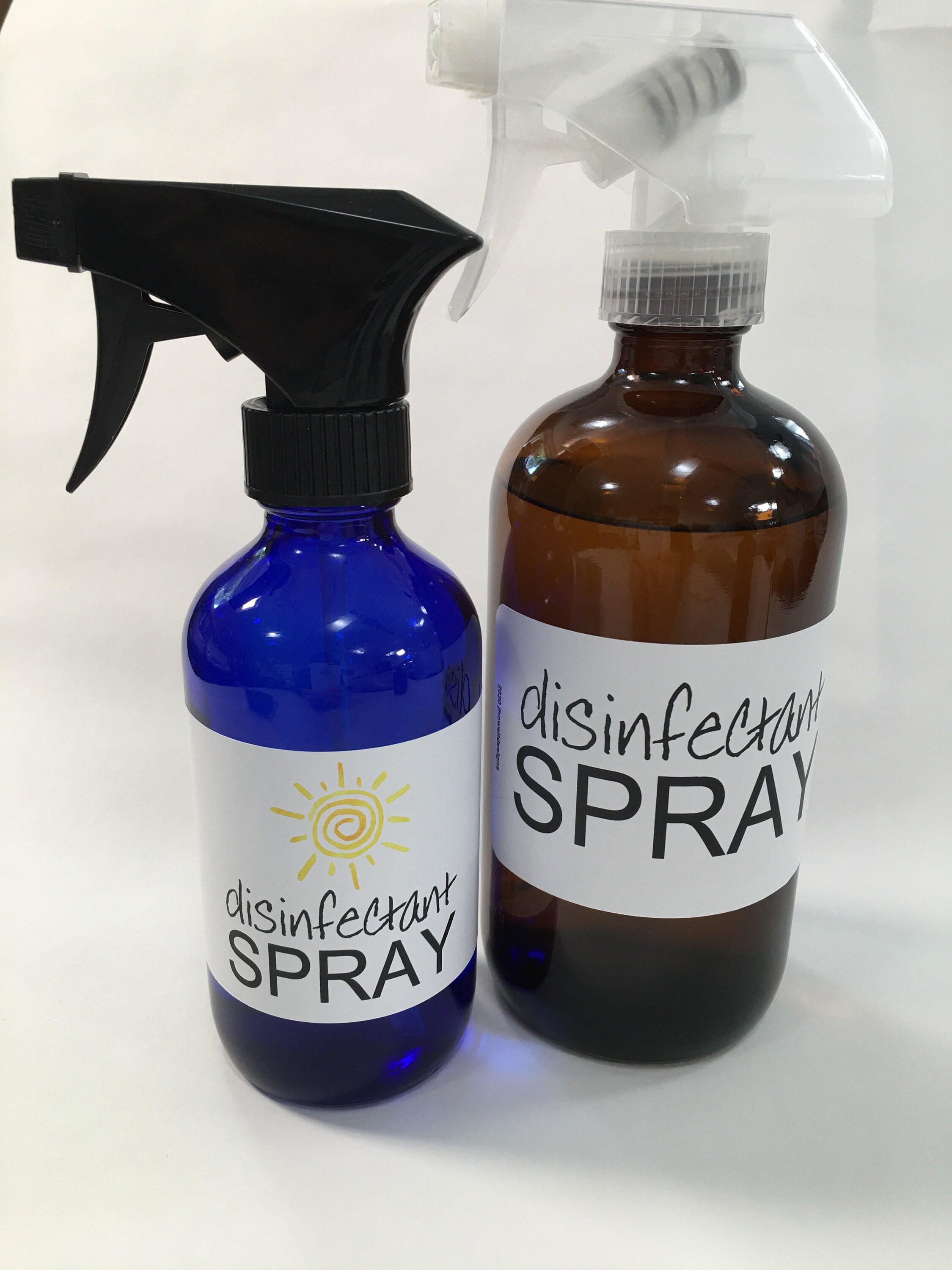 DISINFECTANT SPRAY Jar Labels-weatherproof Polyester Label-recipe ...