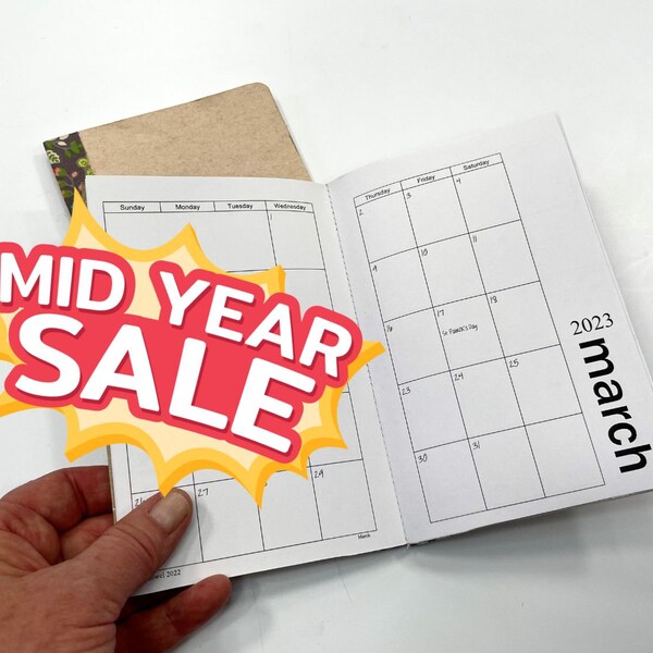 Mini Calendar - Etsy