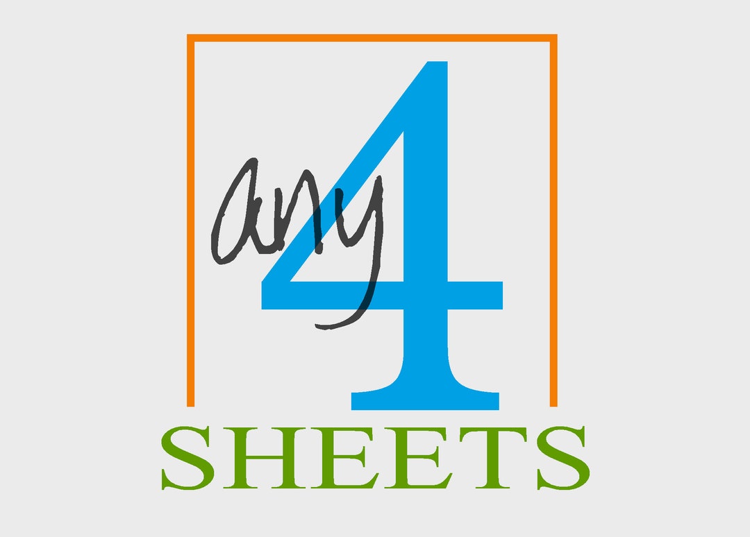 Any FOUR Sticker Sheets Mix and Match 4 Sheet BUNDLE - Etsy