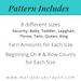 Color Block Crochet Blanket Pattern: 8 Sizes (PDF Download) - Etsy
