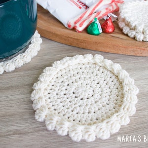 Crochet Cup Coaster, Crochet Pattern, Instant PDF Download - Etsy