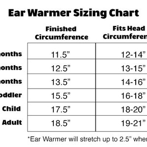 Simple Crochet Ear Warmer Pattern, Baby-adult Sizing, Instant PDF ...