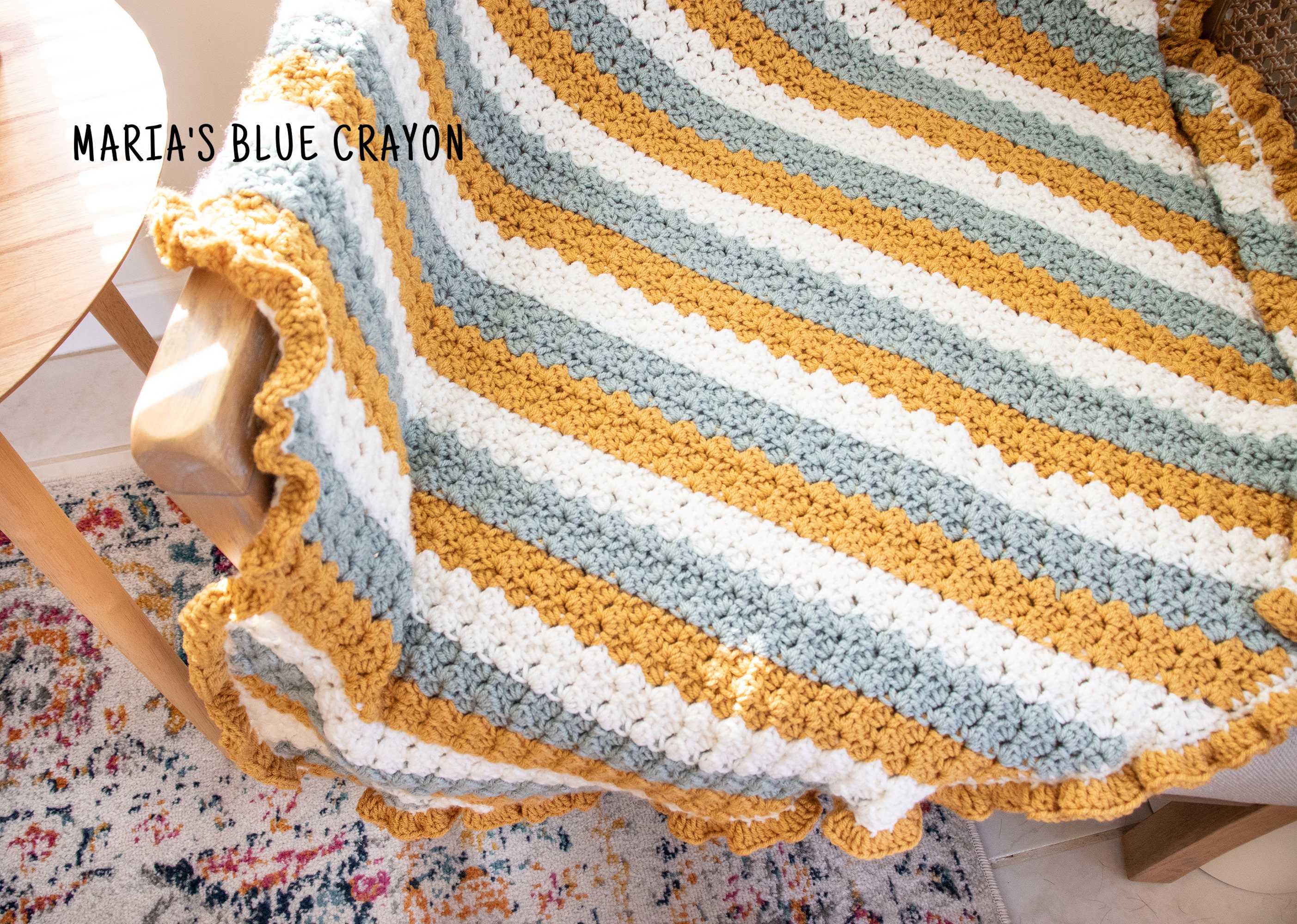 Crochet C2C Blanket Pattern: Baby to King Sizes (PDF Download) - Etsy