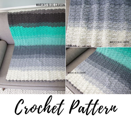 Crochet Blanket Pattern Baby Toddler Lapghan Twin Queen - Etsy Crochet Blanket Pattern Baby Toddler Lapghan Twin Queen - Etsy