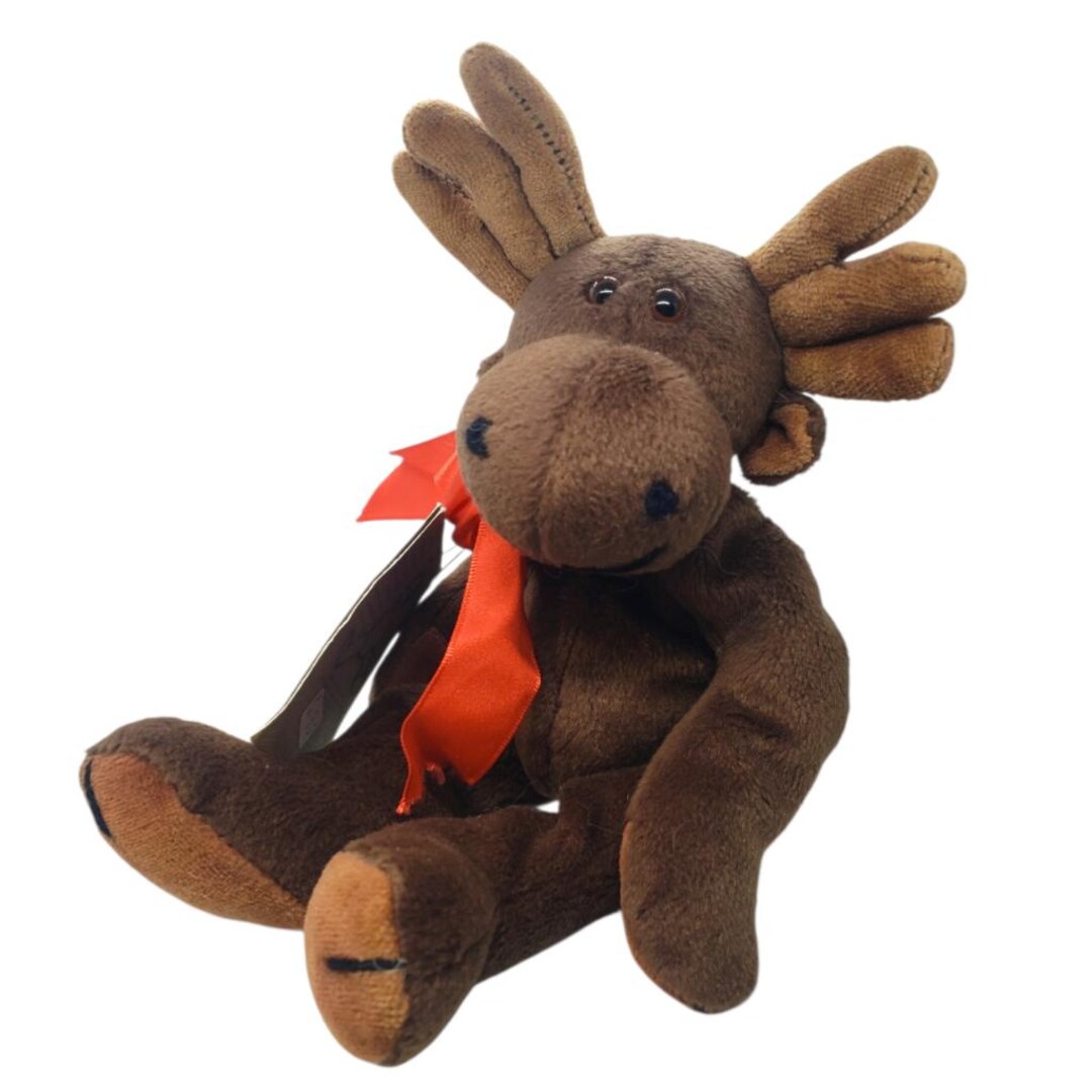 Boyd's Bears Millie the Moose Plush 11" Jointed Plush JB Bean Series ...