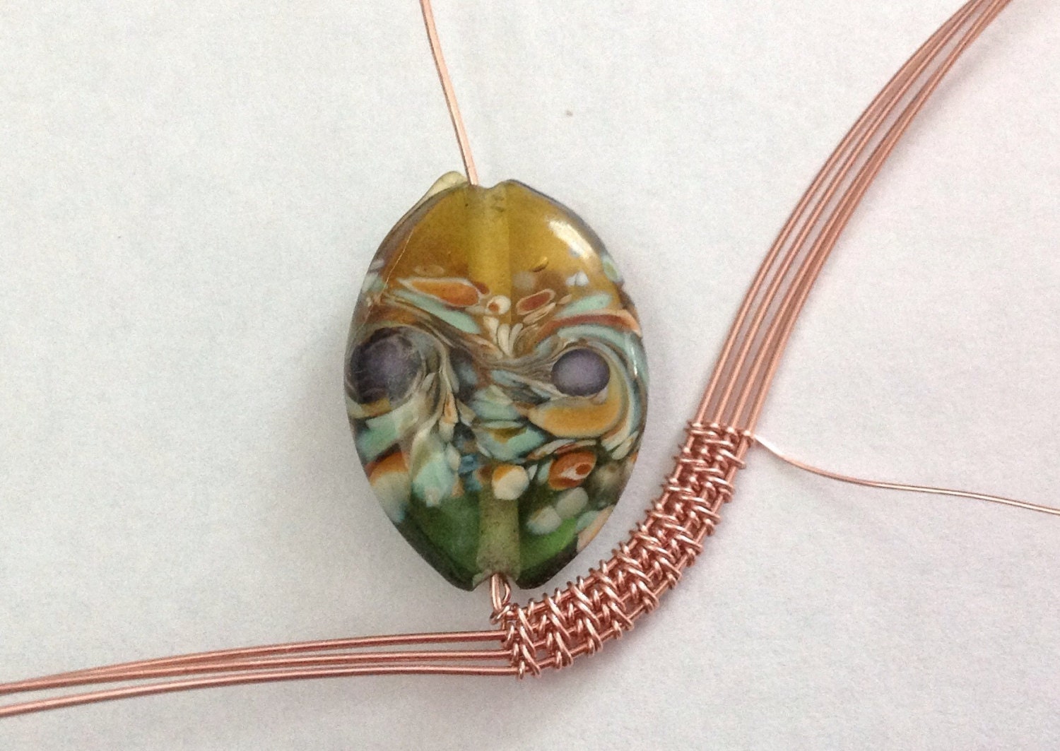 Swirls and Curls Pendant Tutorial With Weave Tutorial and LOS | Etsy