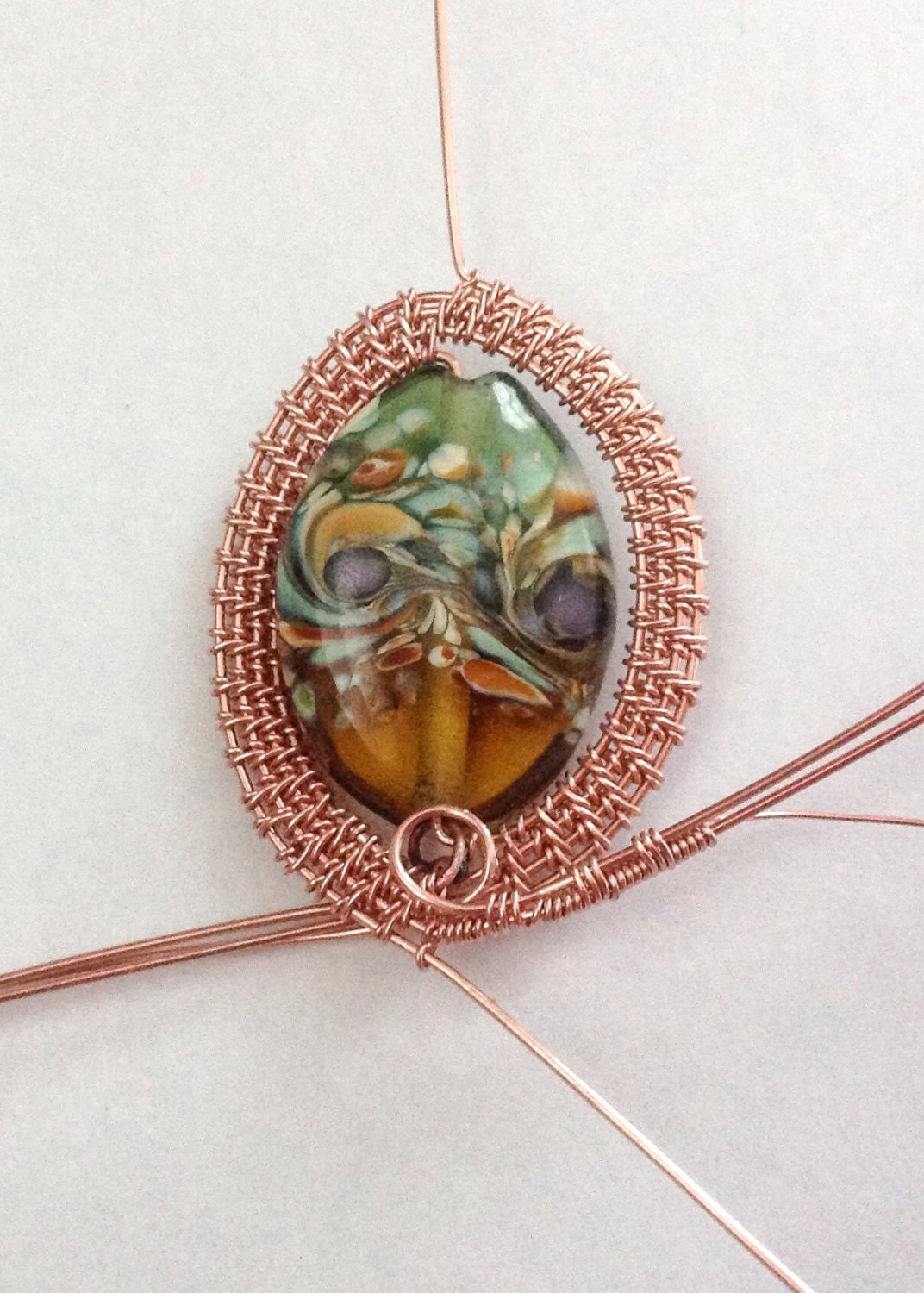 Swirls and Curls Pendant Tutorial With Weave Tutorial and LOS | Etsy