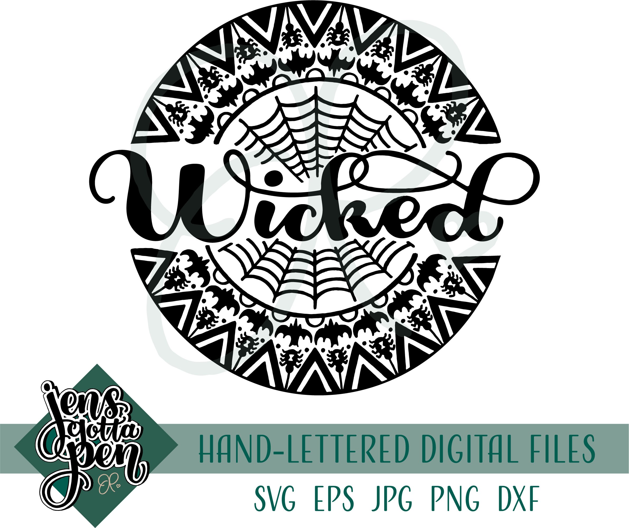 Wicked Svg for Cricut, Halloween Svg for Shirts, Tumbler Svg, Halloween ...