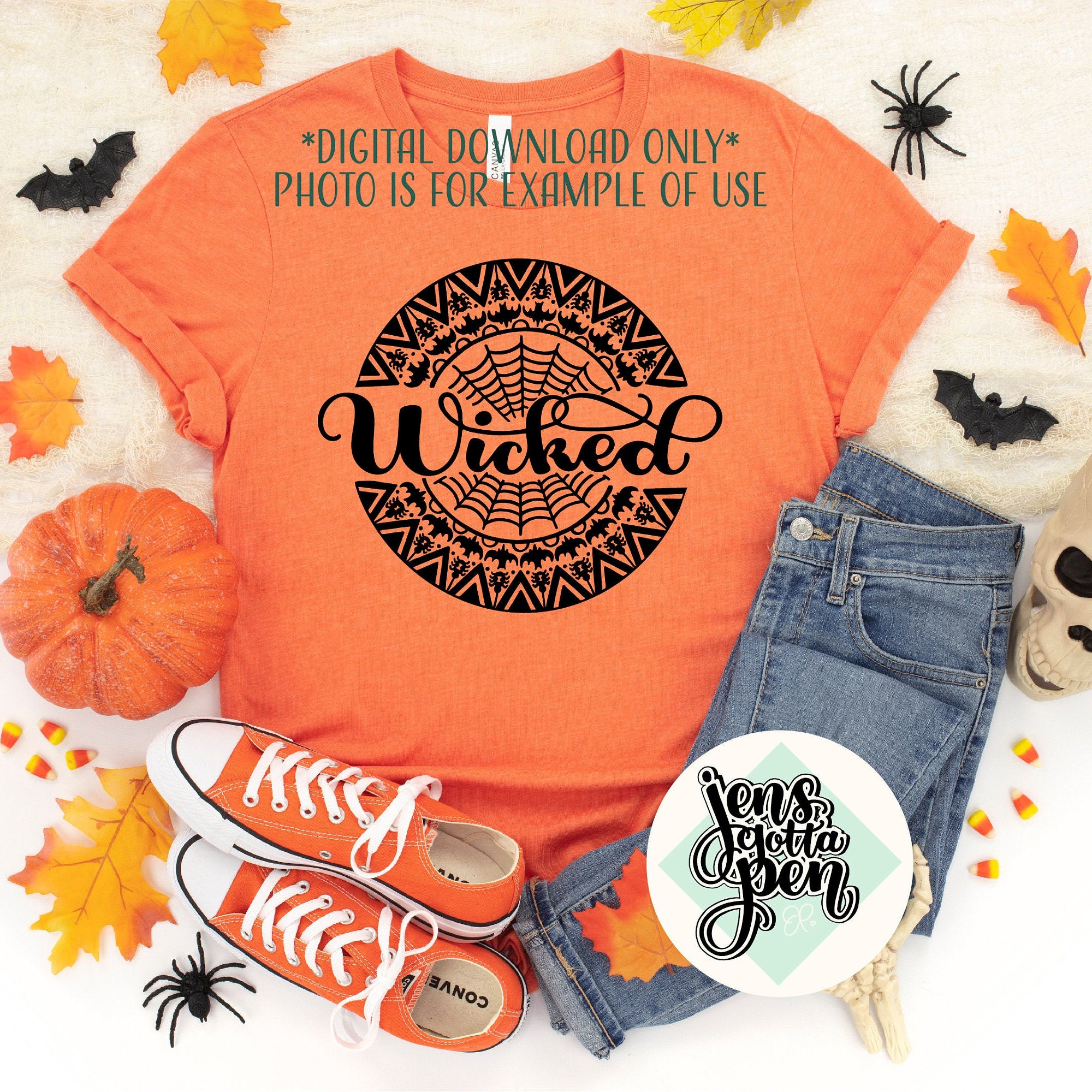 Wicked svg for cricut halloween svg for shirts tumbler svg | Etsy