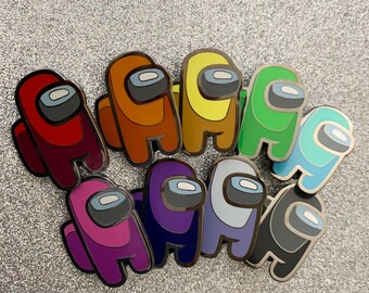 Among Us Enamel Pin - Etsy