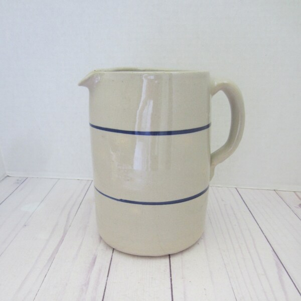 Striped Pitcher - Etsy