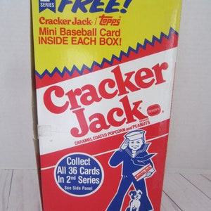 Vintage Cracker Jack Box Collectible Cracker Jack Box - Etsy