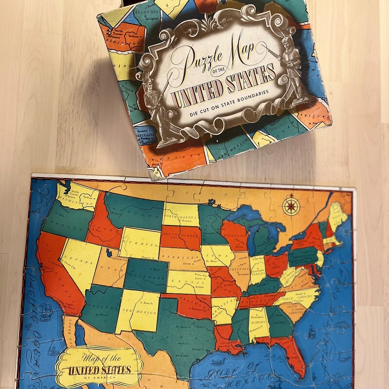 Die Cut States - Etsy