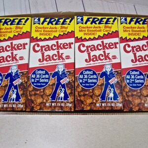 Vintage Cracker Jack Box Collectible Cracker Jack Box - Etsy
