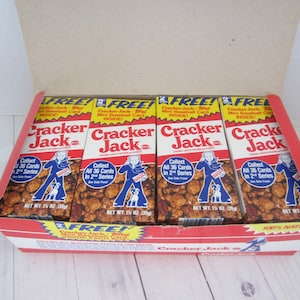 Vintage Cracker Jack Box Collectible Cracker Jack Box - Etsy
