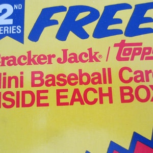 Vintage Cracker Jack Box Collectible Cracker Jack Box - Etsy