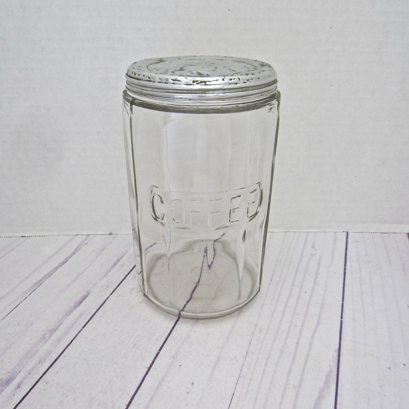 Vintage Coffee Jar - Etsy