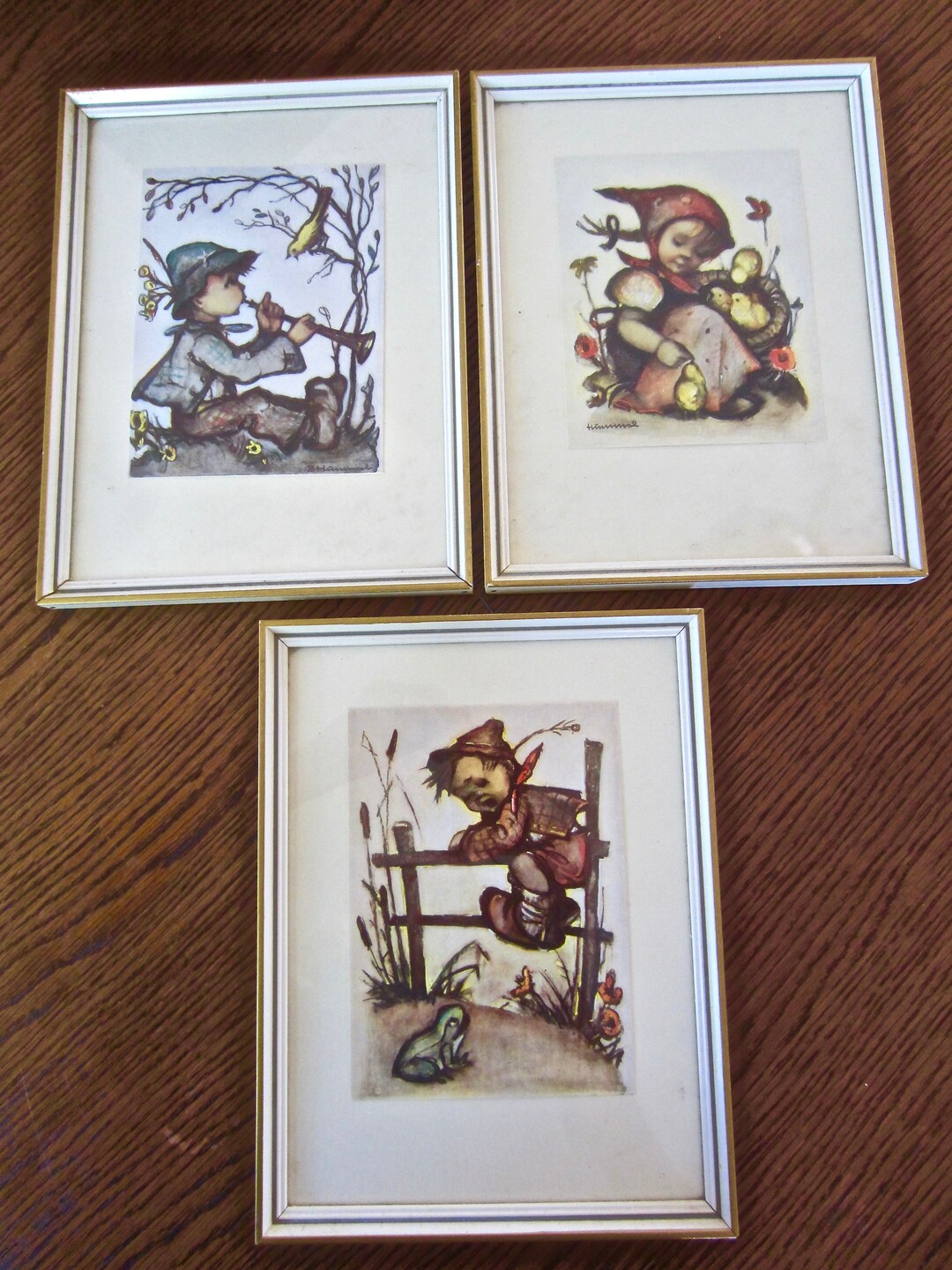 Vintage Hummel Pictures Set of Three Hummel Pictures - Etsy